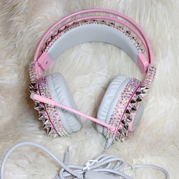 Computers, Laptops & Parts | Bling Gaming Headset Microphone Streamer ...